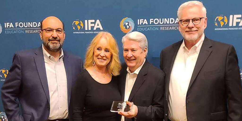 Grease Monkey owners win IFA's Franchisee of the Year award